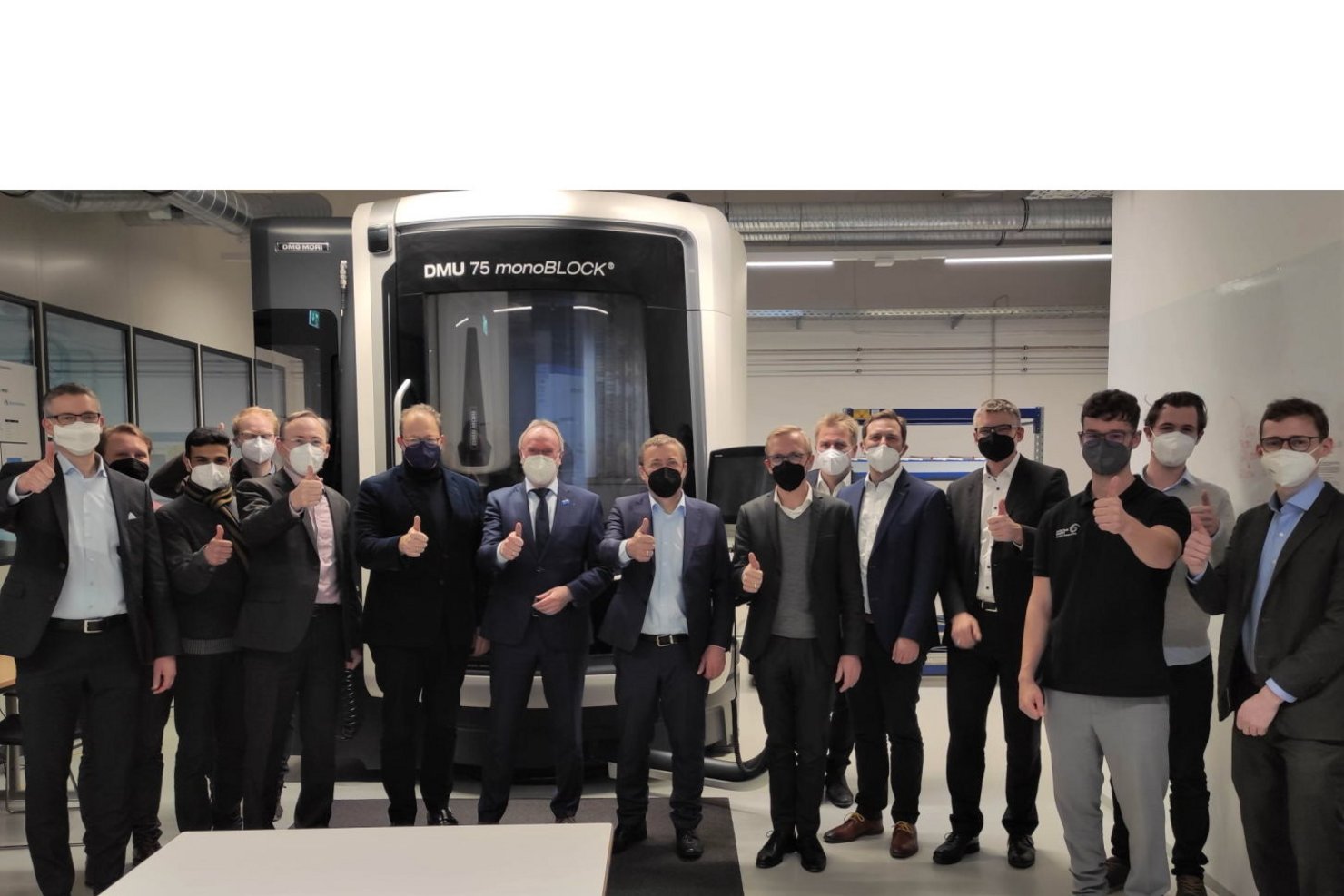 Besuch der DMG Mori AG im Digital Laboratory