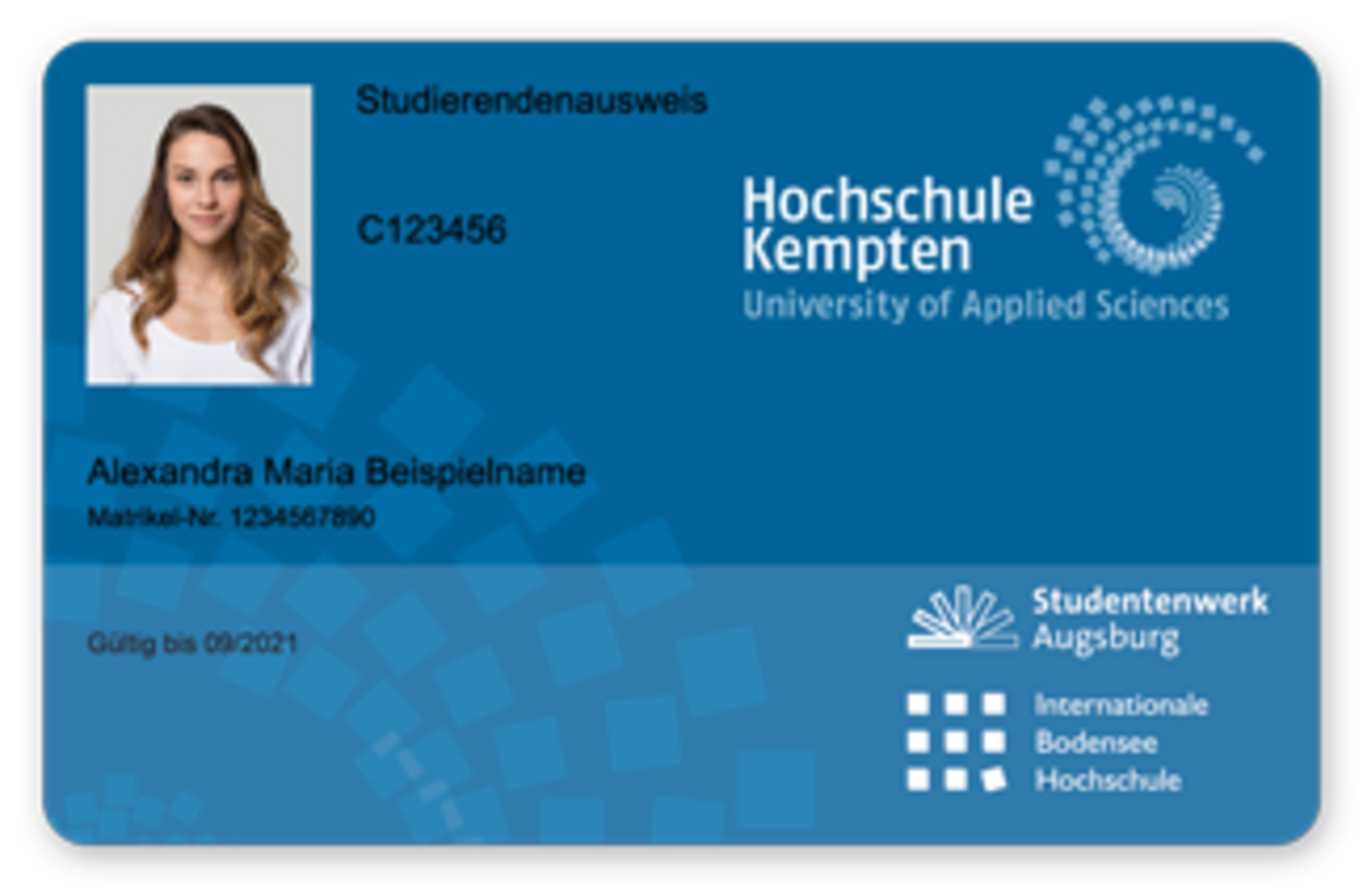 Allgemeine informationen zu Campus Card | Hochschule Kempten